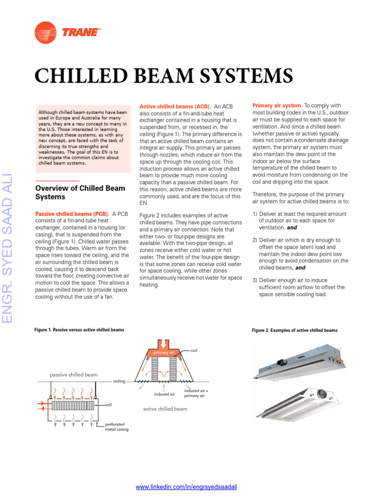 Active Chilled Beam System Insights | PDF | Air Conditioning ...