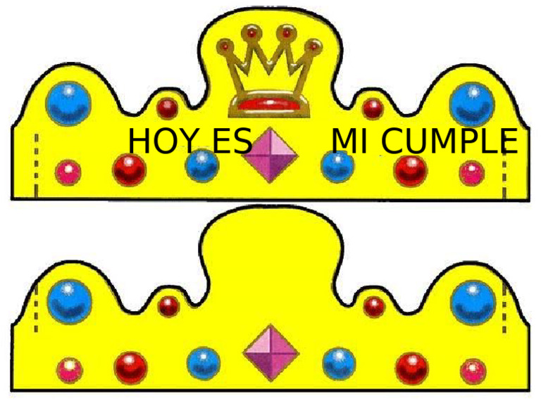 Corona Cumpleañero | PDF