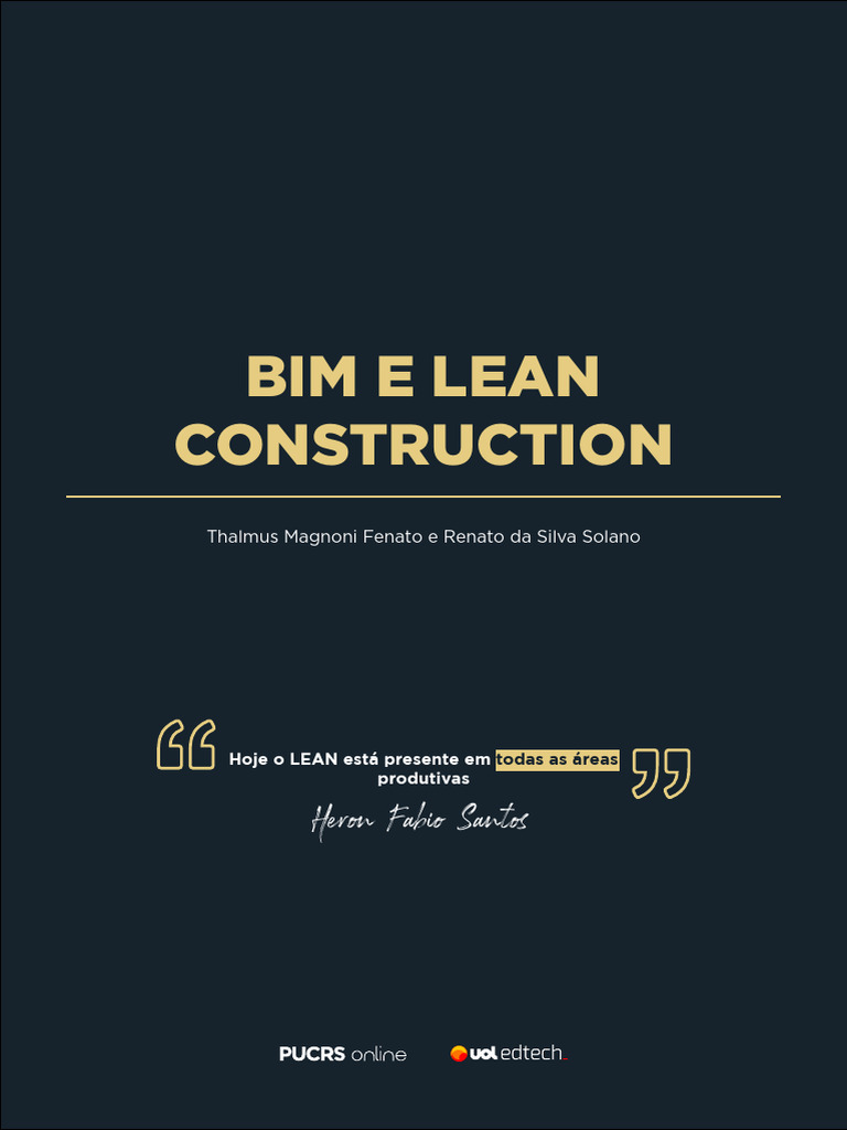 Resumo - BIM & Lean Construction | PDF | BIM | Custo