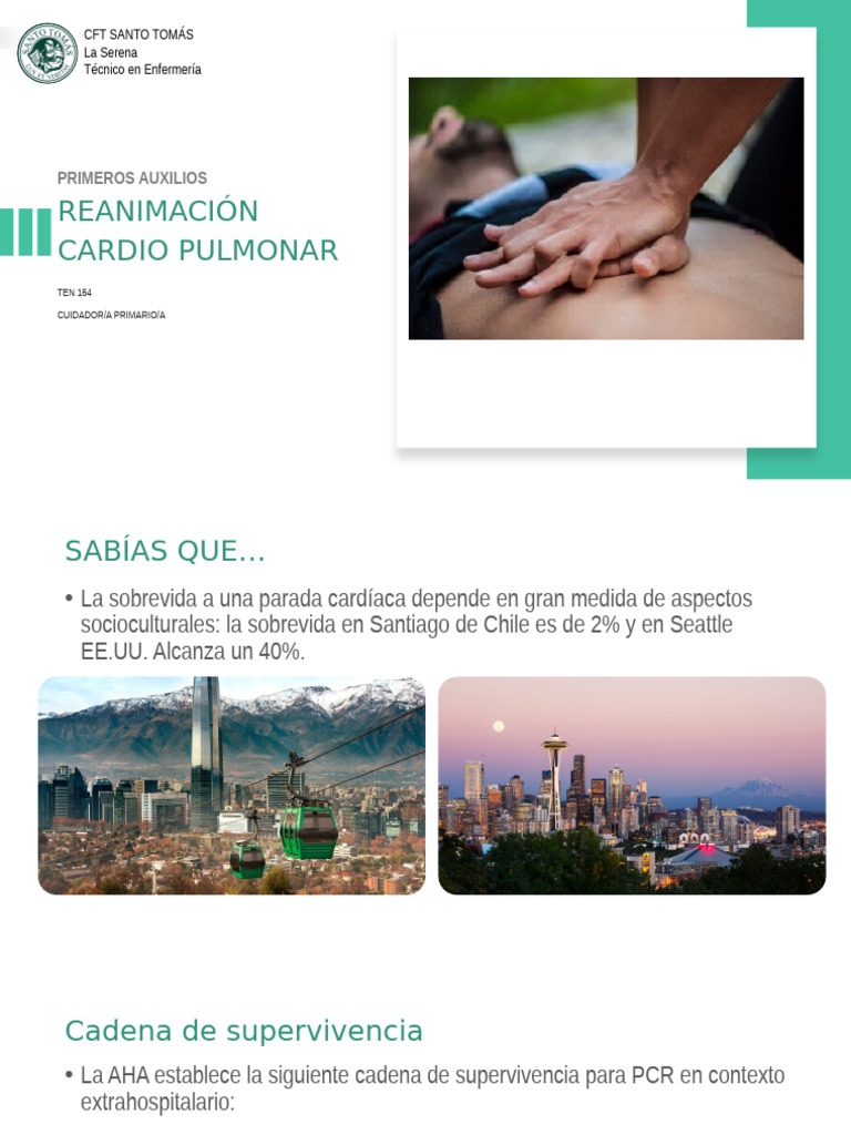 Paux - RCP | PDF | Reanimación cardiopulmonar | Enfermedades y trastornos