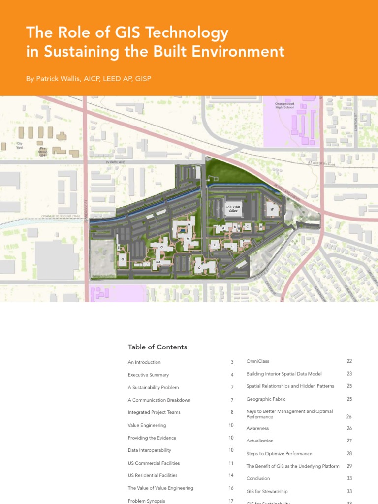 GIS Technology for Sustainable Building Management | PDF | Arc Gis | Esri