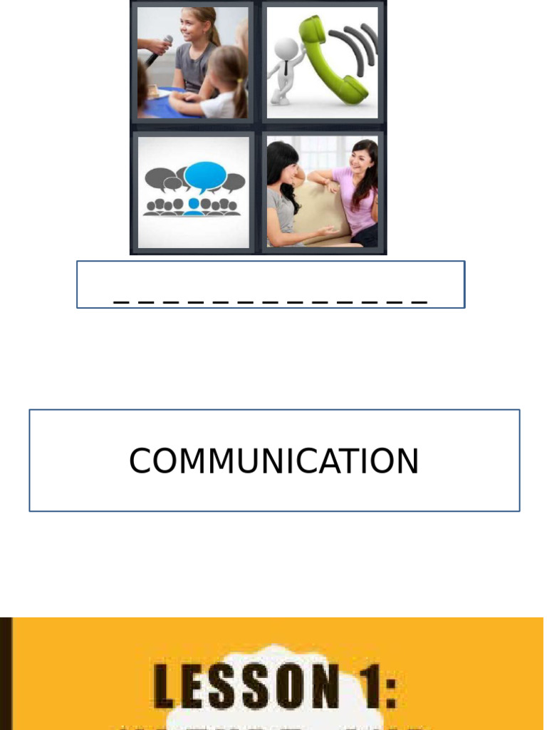 Elements and Nature of Communication | PDF