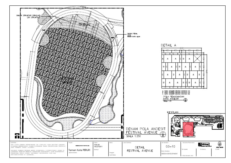 PERURI Hardscape Pola Lantai Andesit-Model4 | PDF