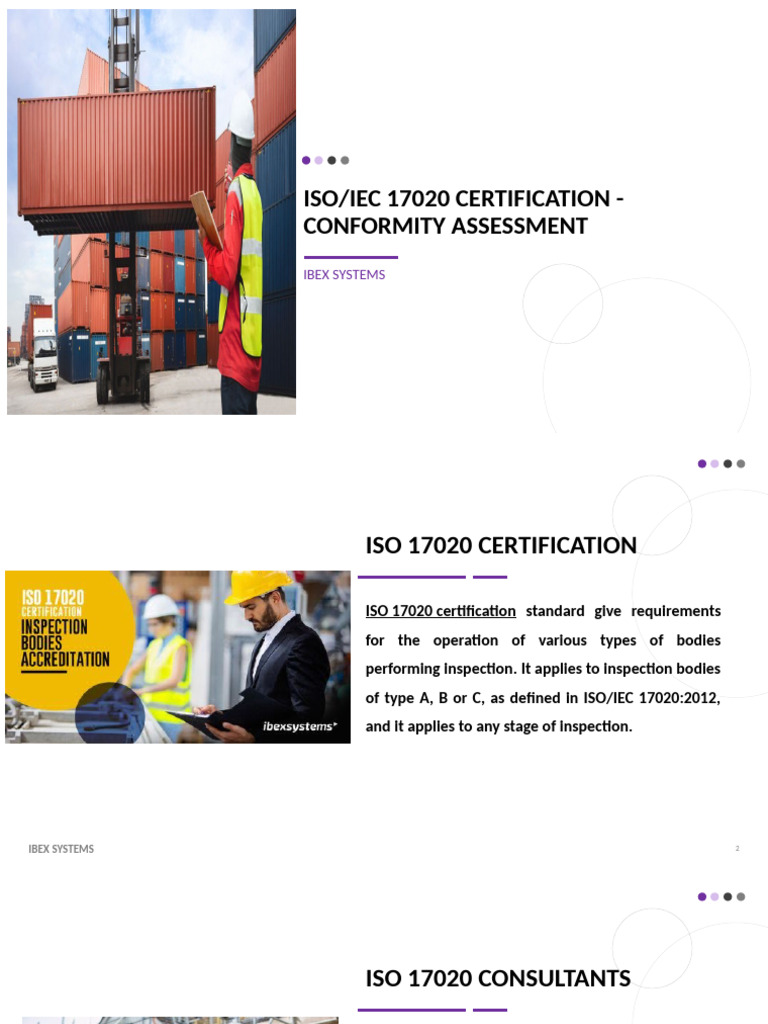 ISO 17020 Consultants | PDF