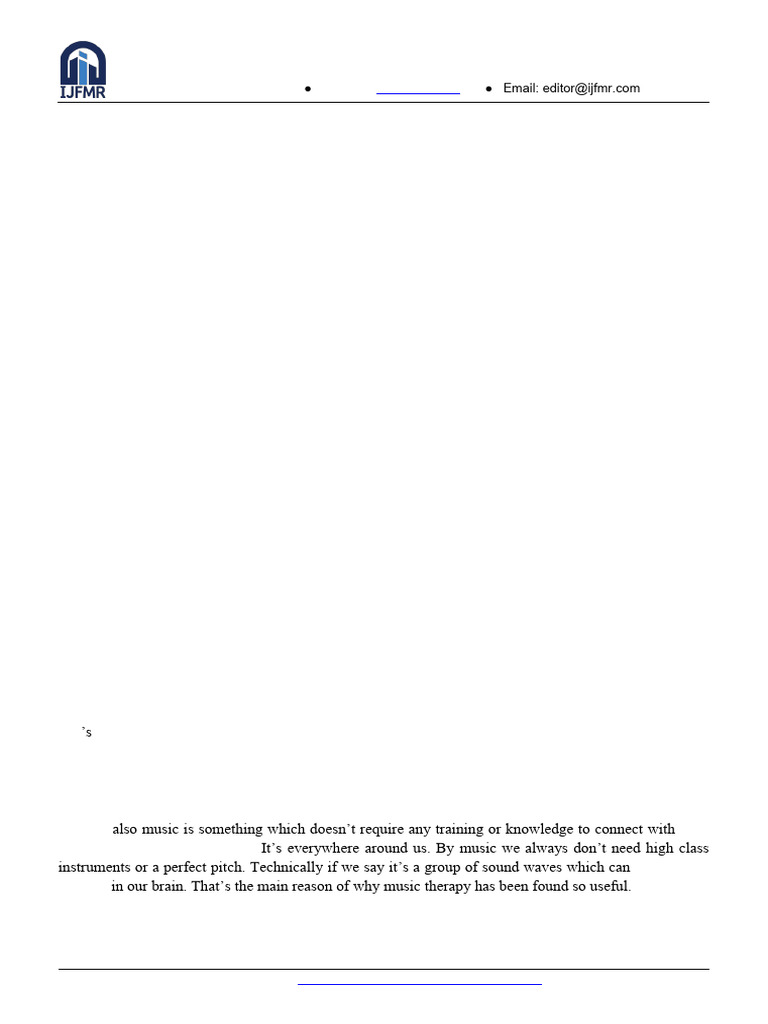 Effect of Music Therapy On Mental Disorders 2hjnueg520 | PDF | Mental ...