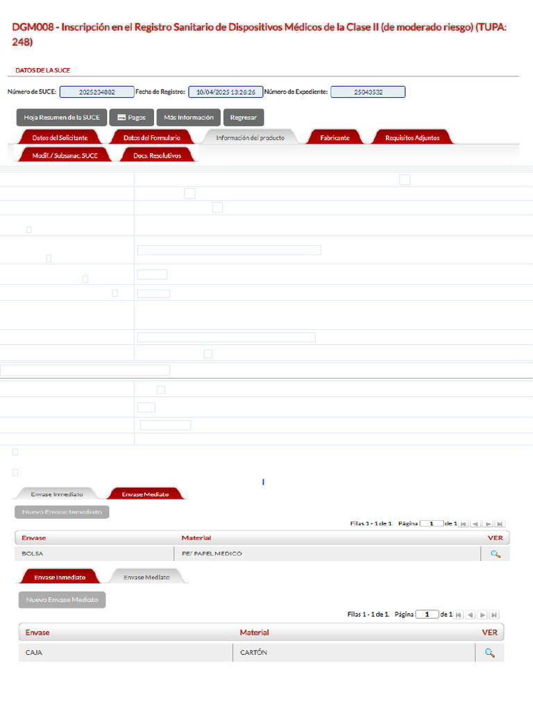 Formato VUCE Corregido | PDF