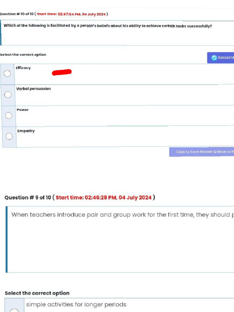 EDU305 Final Term Preparation MCQS | PDF