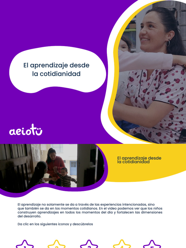 4.2 El Aprendizaje Desde La Cotidianidad | PDF | Aprendizaje | Las emociones