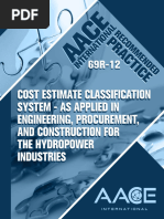 Cost Estimate Classification System | PDF | Accuracy And Precision ...