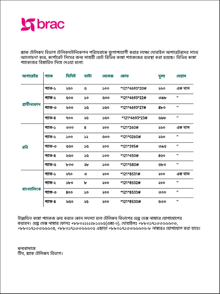 WOW Package Offer Details | PDF