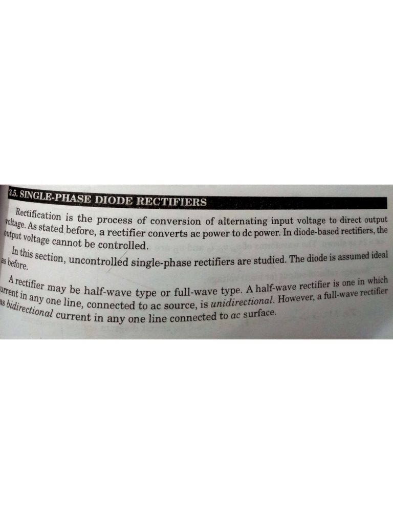 Lecture 14 Power Electronics | PDF