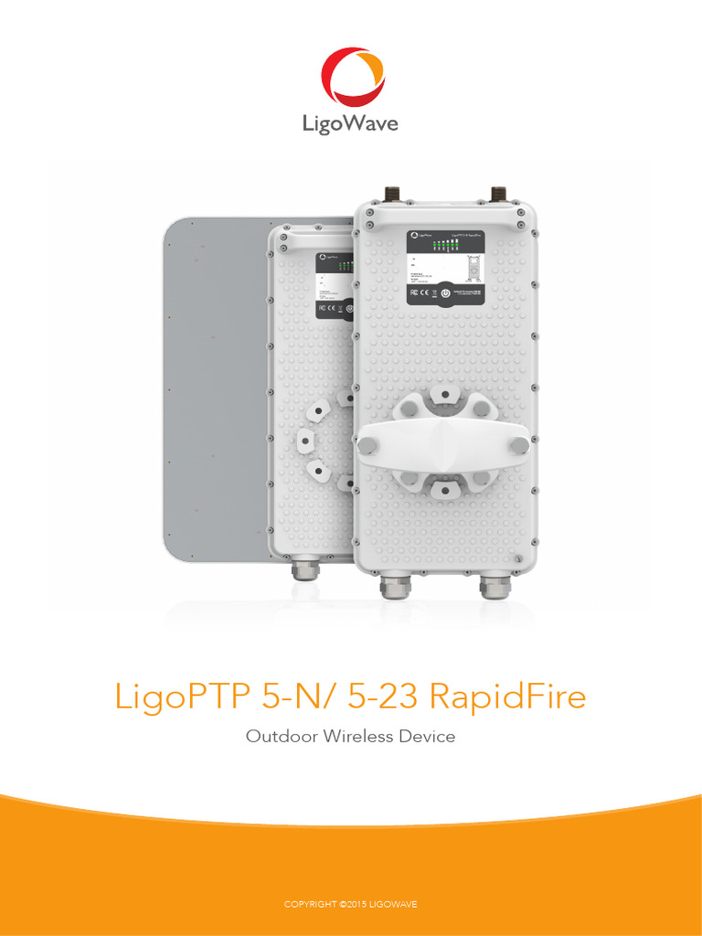 LigoPTP RapidFire Datasheet 3 | PDF | Radio | Orthogonal Frequency Division Multiplexing