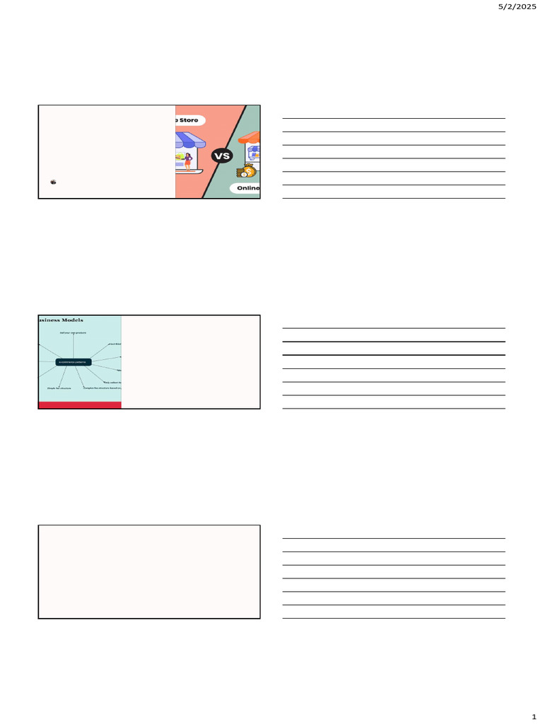 CH - 3 Struktur Dan Klasifikasi E-Commerce | PDF