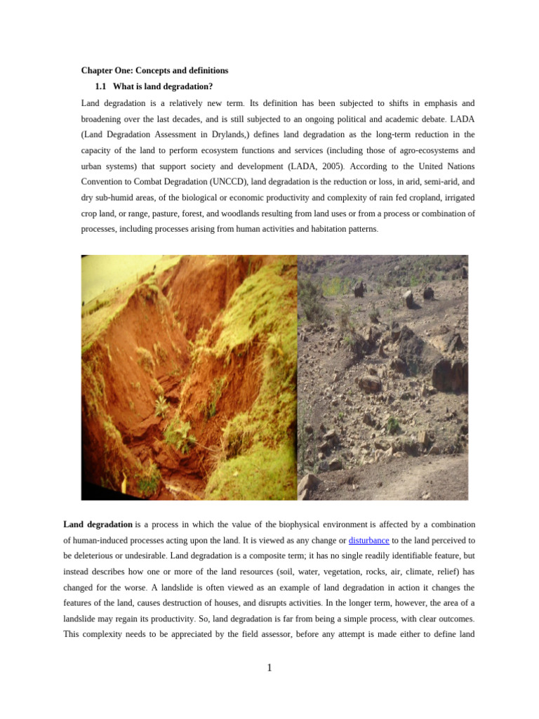 NRM 2nd Land Degradation New New | PDF | Hazards | Erosion