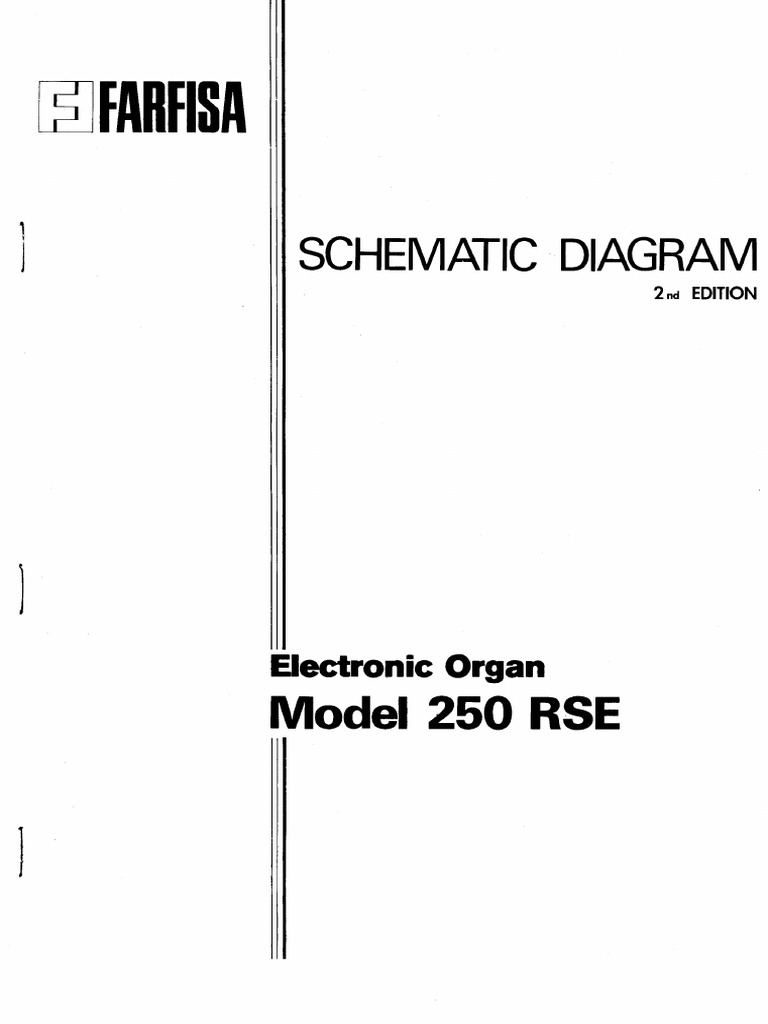 Farfisa Mod.250rse | PDF