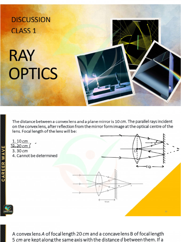 DC Ray Optics 2 | PDF
