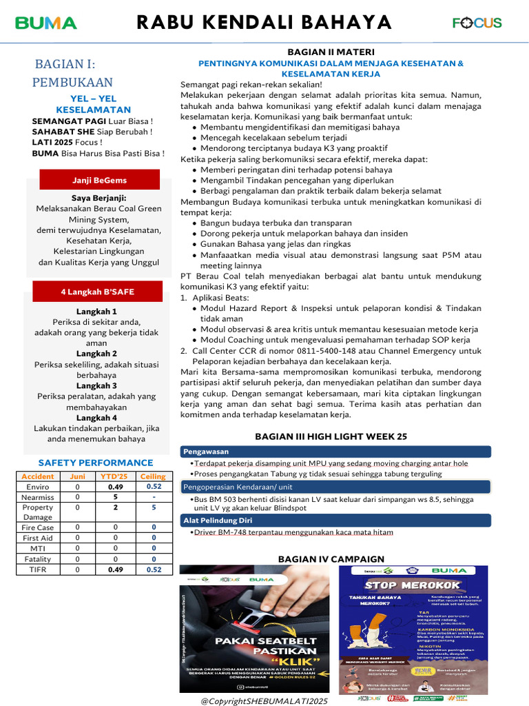 Materi RKB 25 Juni 2025 | PDF