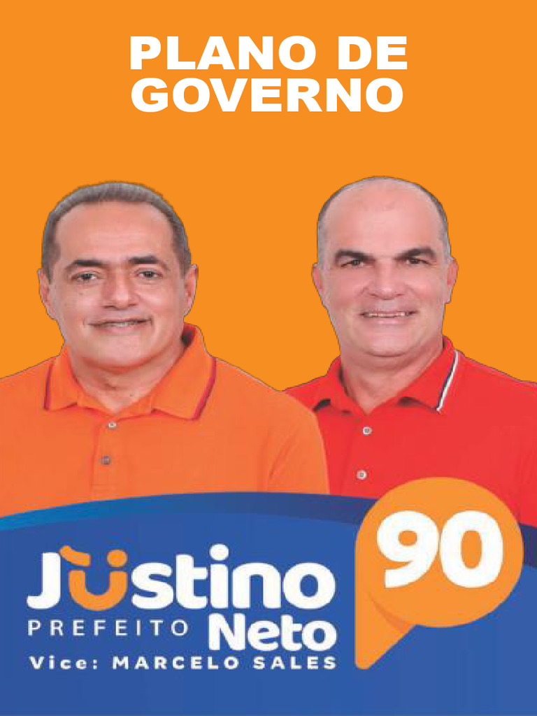 Plano de Governo - Justino Neto | PDF | Agricultura | Desperdício