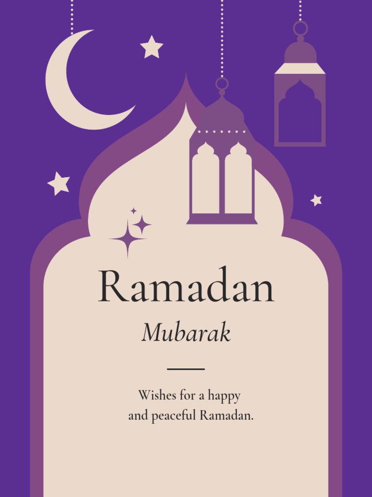 Ramadan Mubarak | PDF