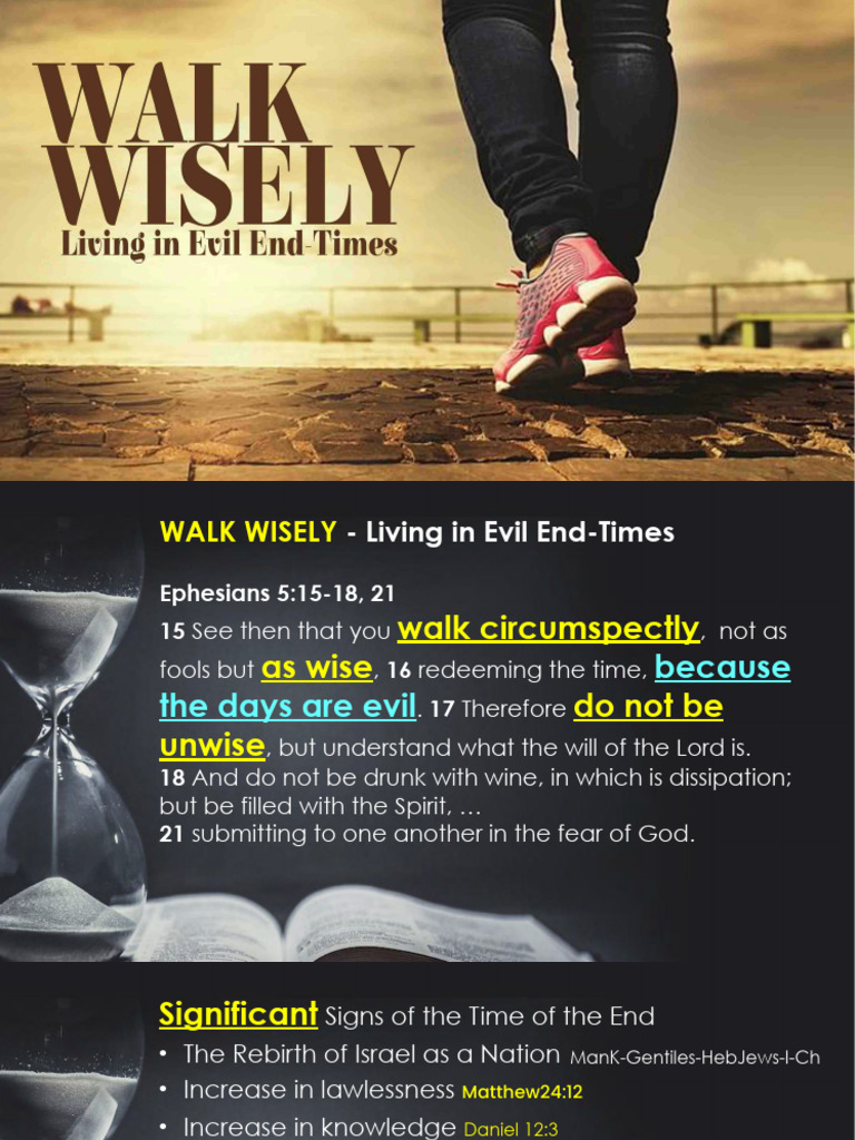 Walk Wisely - 1920x1080 PDF | PDF | Sin | Theology