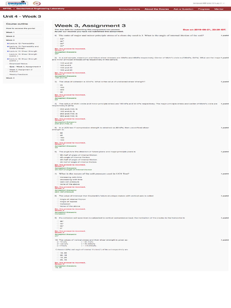 Noc19 Ce36 Assignment Week 3 | PDF