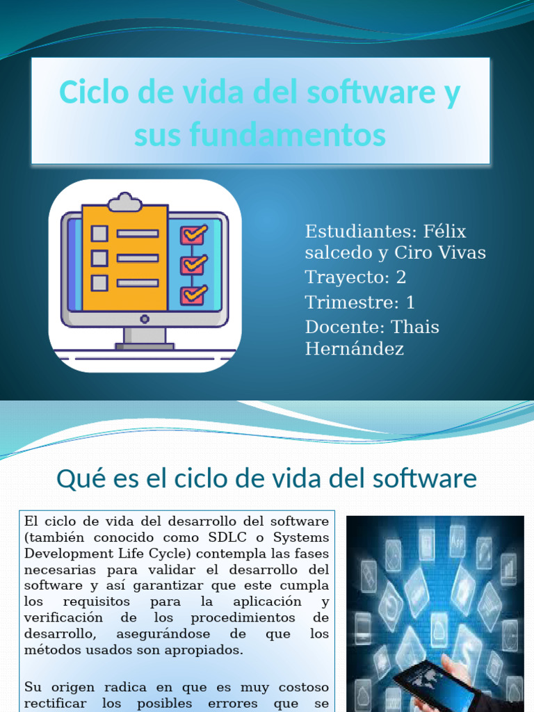 Ciclo de Vida Del Software | PDF | Software | Ingeniería de software