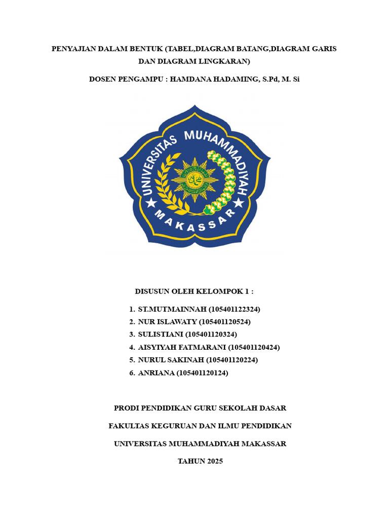Penyajian Data: Tabel dan Diagram | PDF