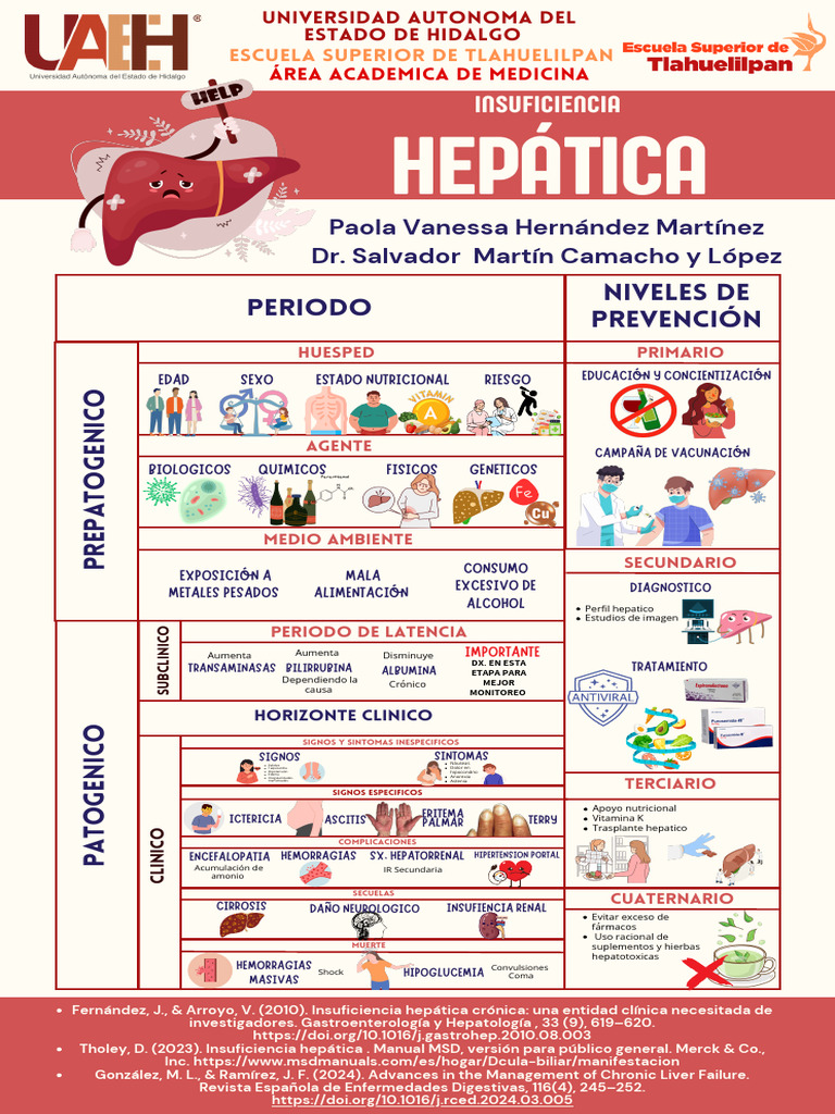 Insuficiencia Hepatica | PDF | Cirrosis | Enfermedades y trastornos