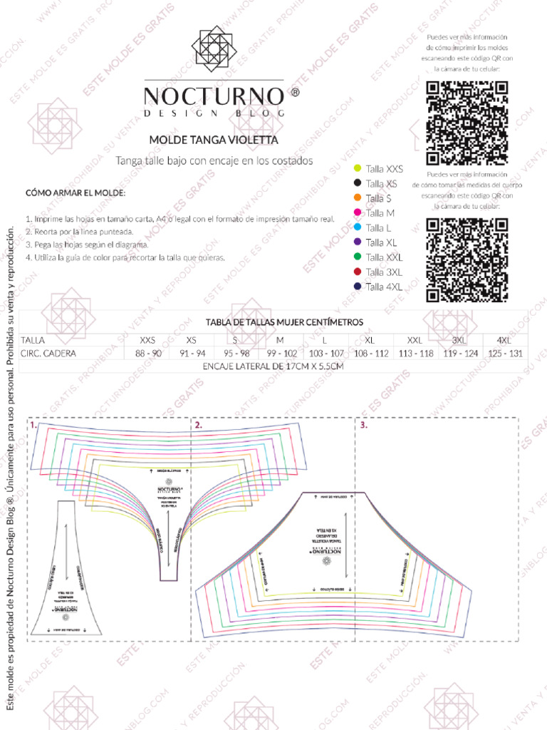 Violetta 01-Molde-Personal-Nocturno-Design-Blog | PDF