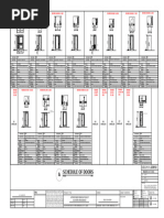 Door Schedule for Residential Project | PDF | Door | Civil Engineering