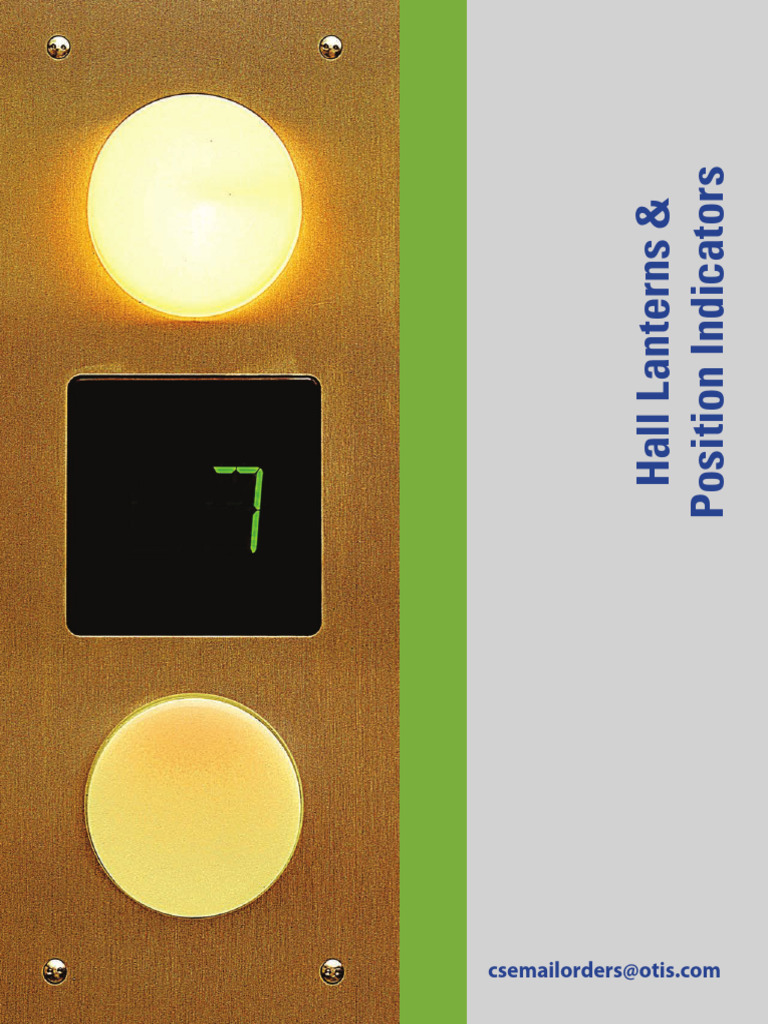 OSC Parts Catalog Ch. 7 Hall Lanterns & Position Indicators | PDF ...