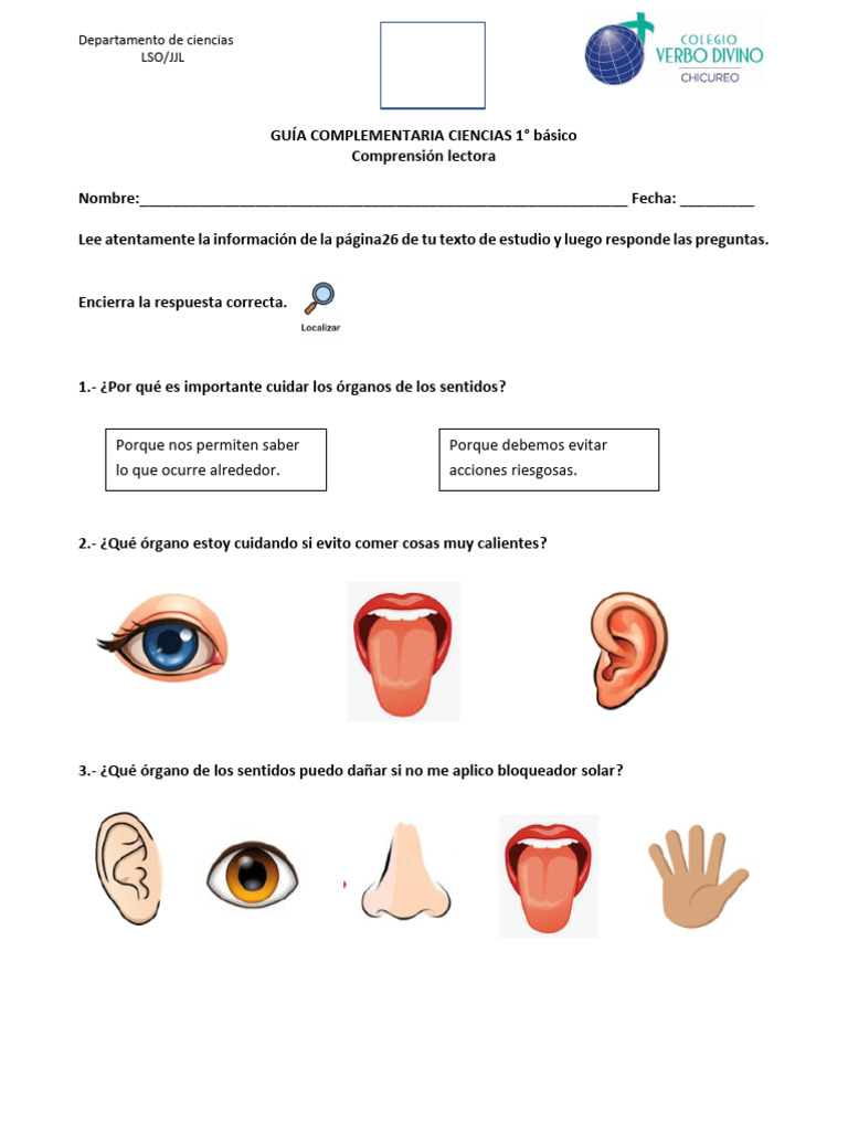Comprensión Lectora Ciencias. | PDF