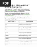 Activar Windows 10 Por CMD | PDF | Windows 10 | Microsoft Windows