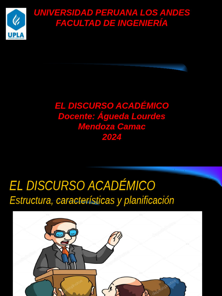 El Discurso Definición, Estructura-2024 | PDF | Hablar en público ...