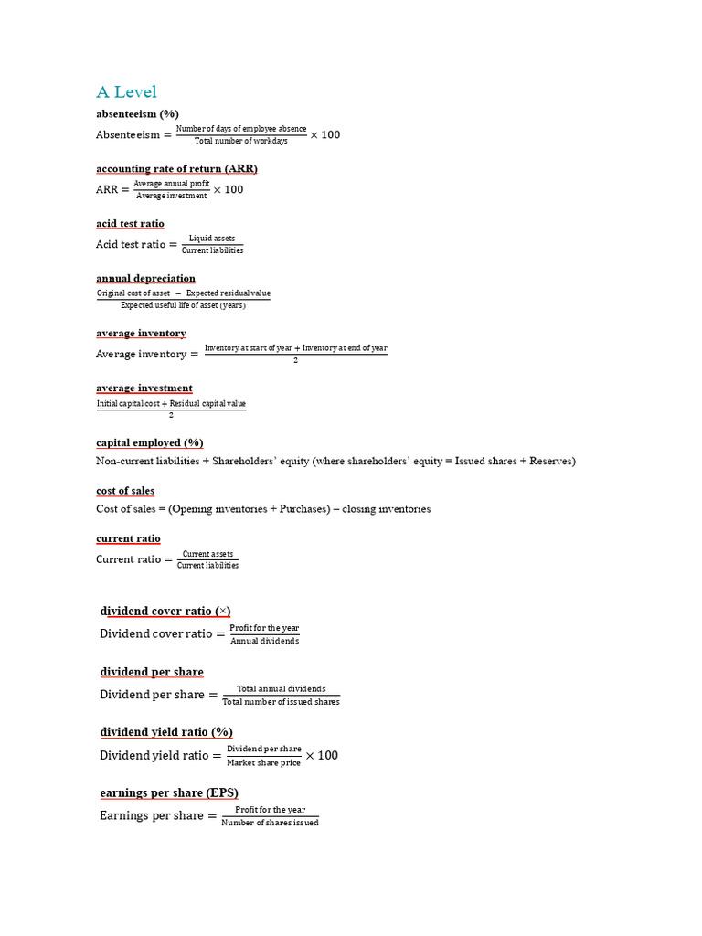 Bus A2 Formula | PDF | Demand | Elasticity (Economics)