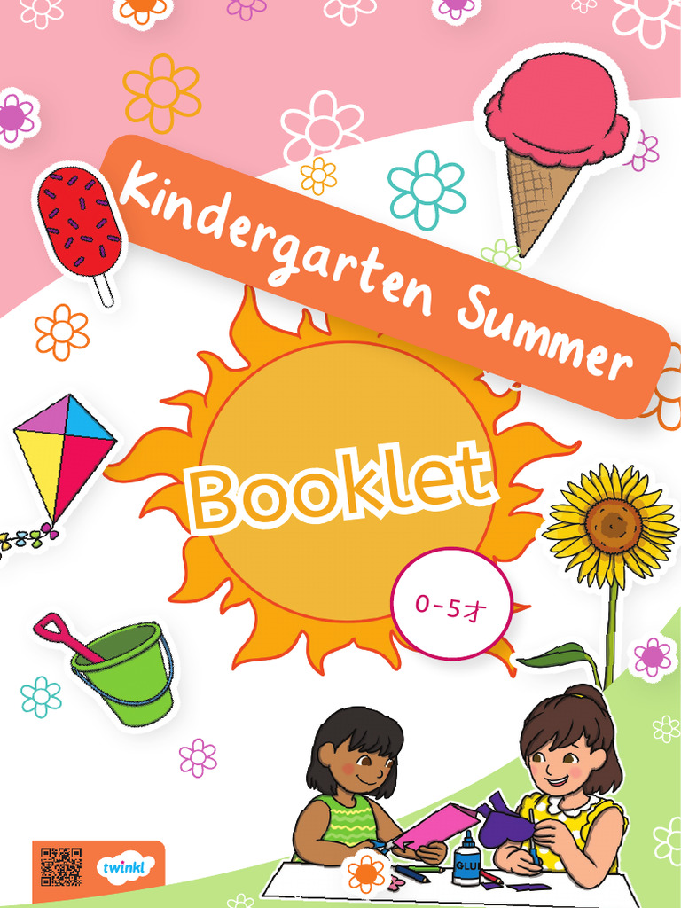 English Summer Activity Pack Kindergarten | PDF
