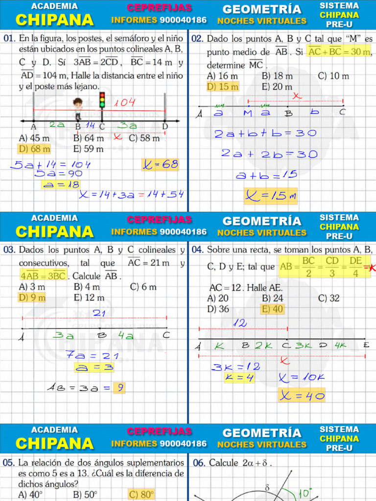 Sem 01 Geom Sol | PDF