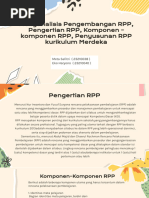 RPP Kurikulum Merdeka Template | PDF