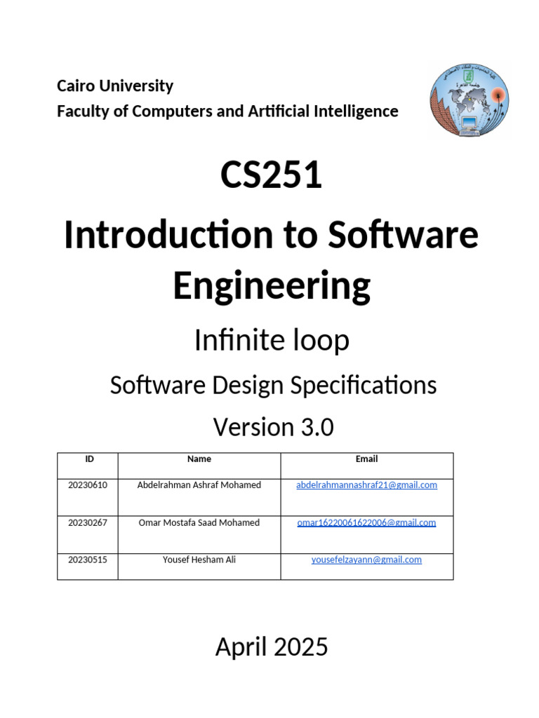 CS251-2025-4-Farah-personal Budgeting-20230267-20230610-20230515-SDS | PDF | Interface ...