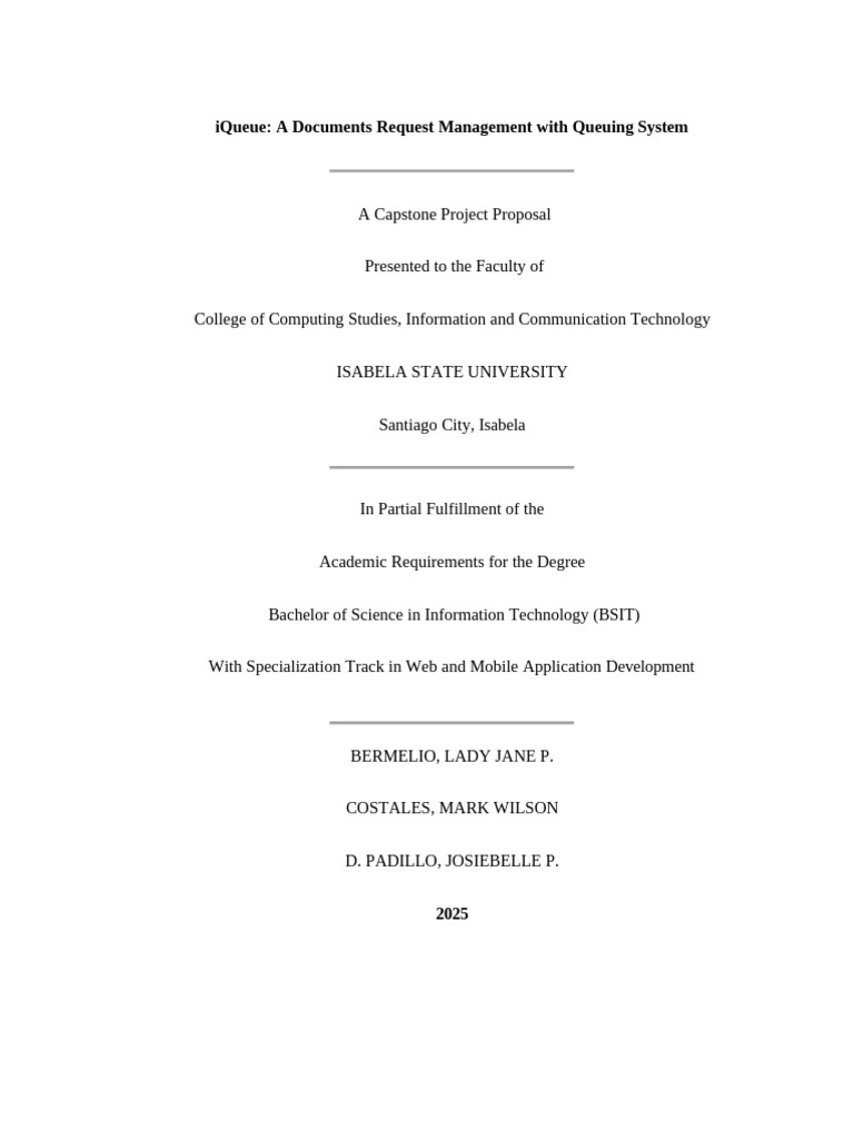 Revised Manuscript Proposal of Iq 1 | PDF | Specification (Technical Standard) | System