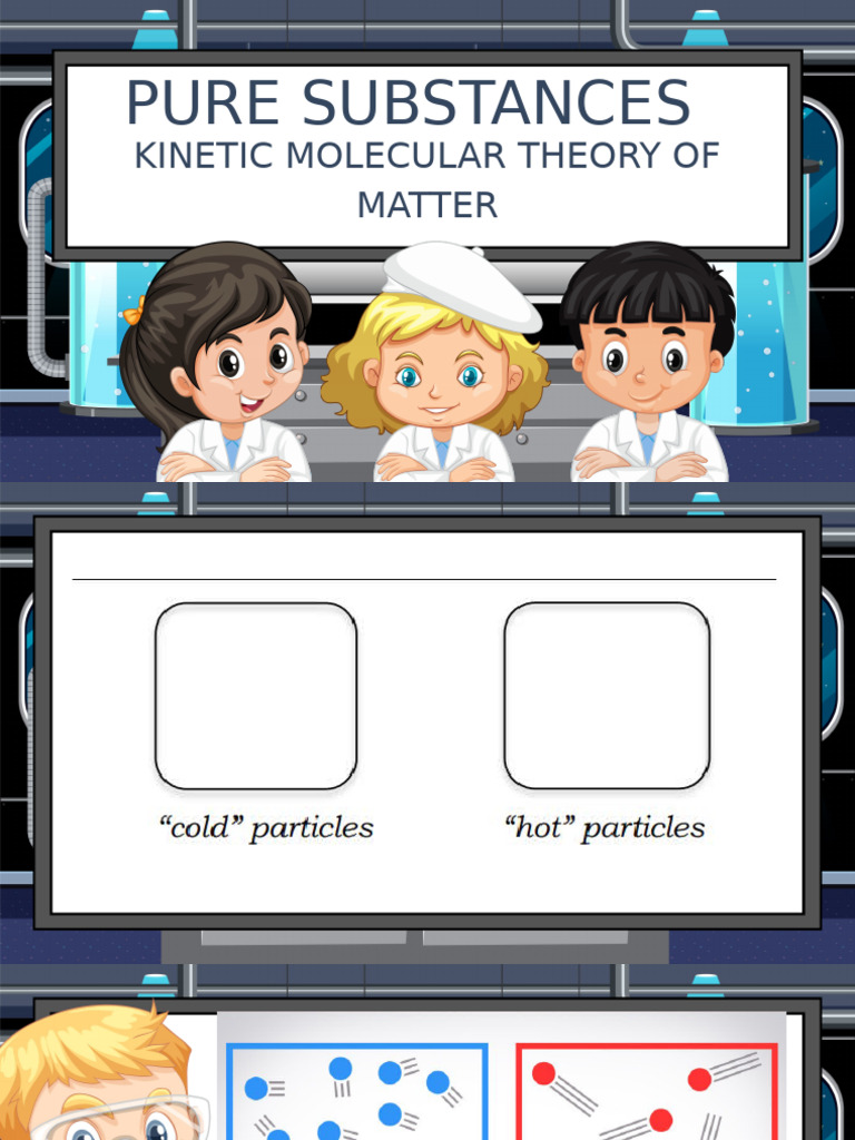 Week 2 Pure Substance and Kinetic Molecular | PDF