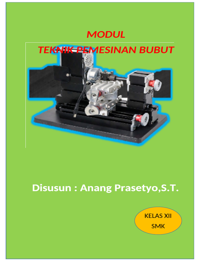 Teknik Pemesinan Bubut Kelas XII | PDF