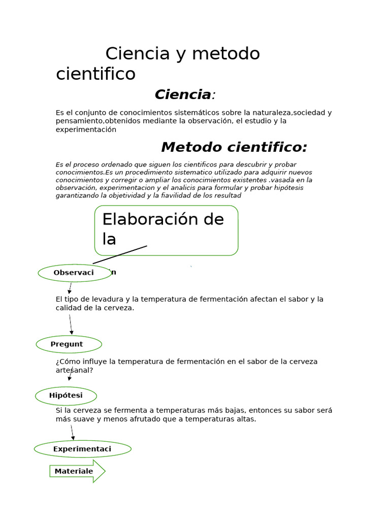 Ciencia y Metodo Cientifico | PDF