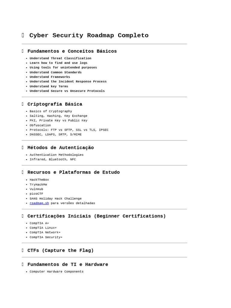 ? Security Certification Roadmap Completo | PDF | Computer Network ...
