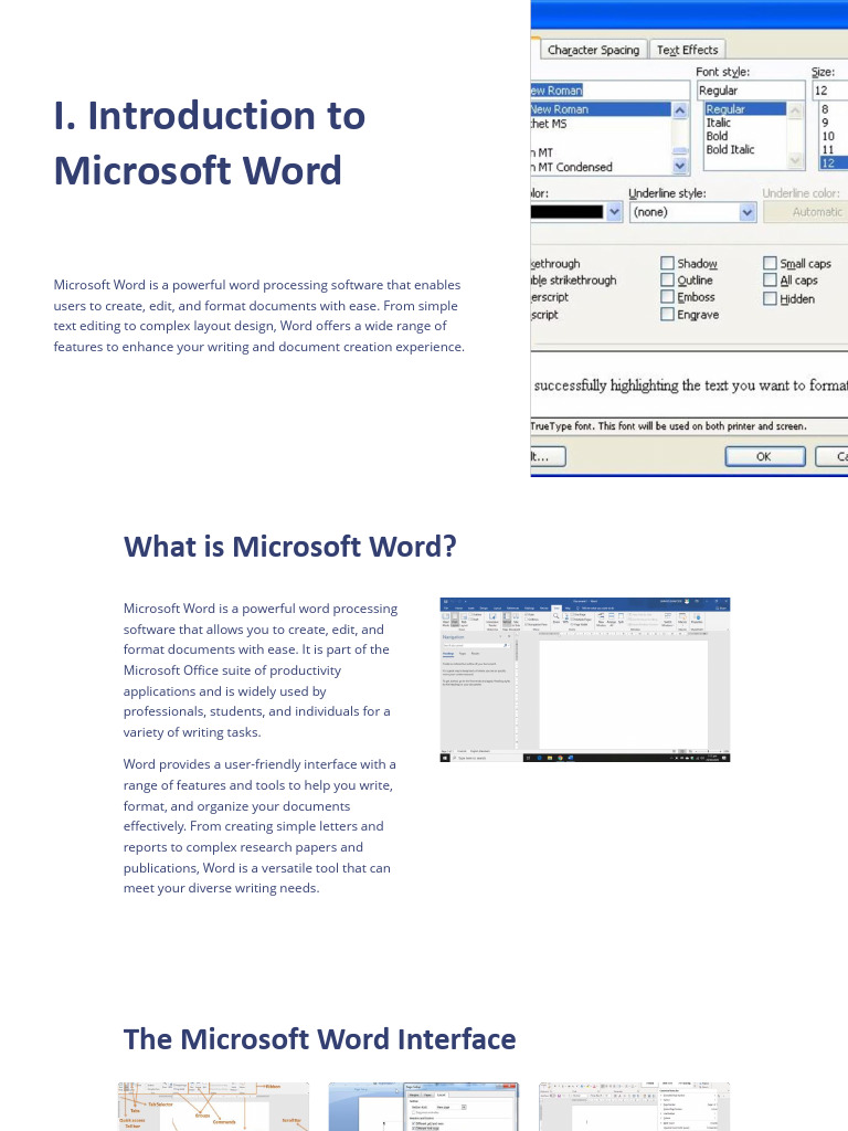 5 - Lesson 5 - All - Microsoft-Word | PDF | Typefaces | Microsoft Word