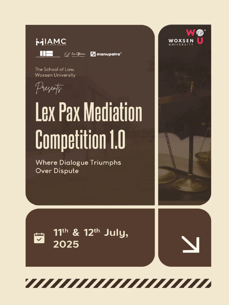 Mediation Competition Brochure | PDF