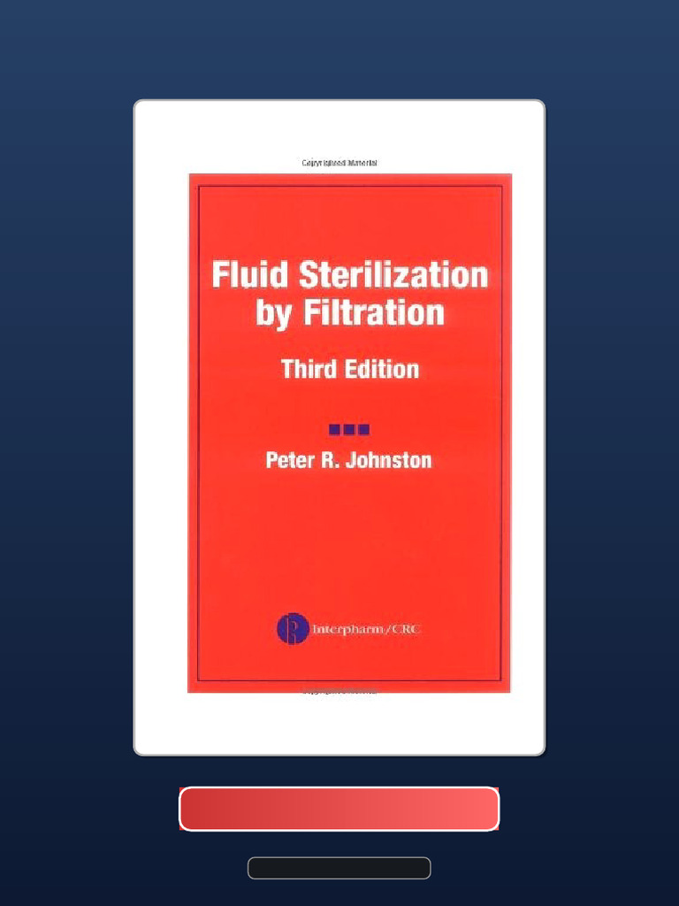 Fluid Sterilization Filtration Full Download | PDF | Multiple Choice