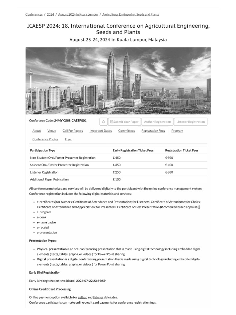 Conference 2024 Quotation | PDF