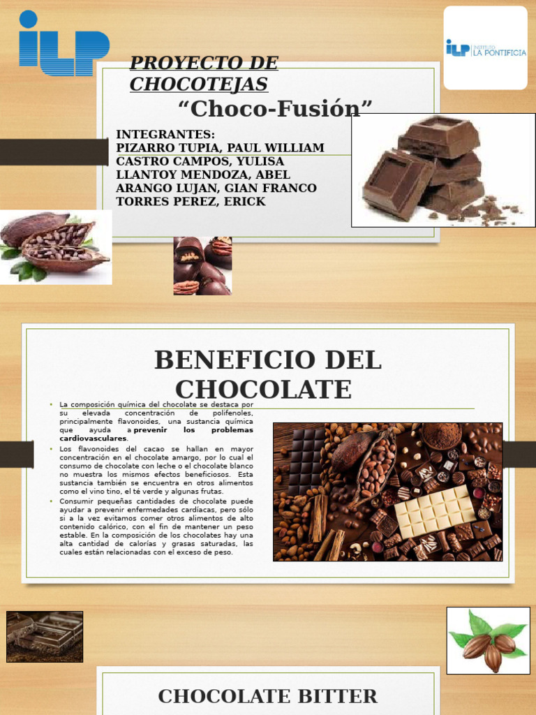 Proyecto Chocotejas Choco-Fusion | PDF | Chocolate | Alimentos