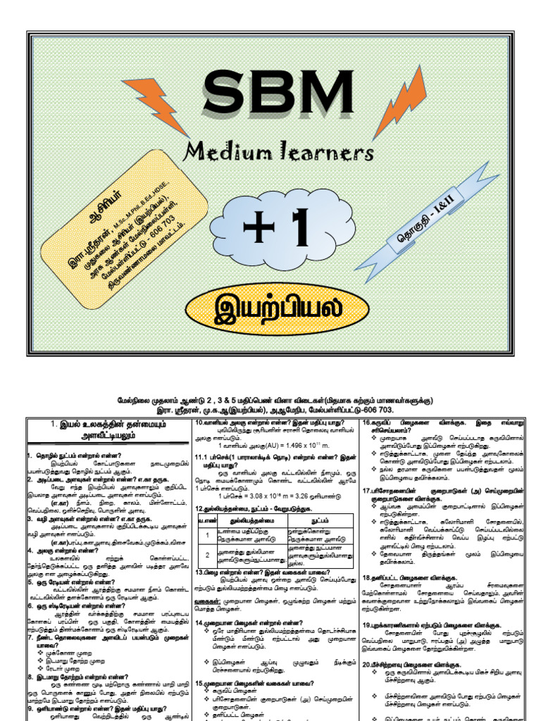 SBM (TM) Vol-1&2 ML | PDF